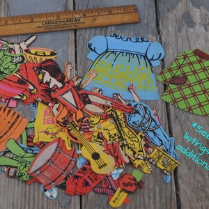 Vintage 1970s Cookie Monster's Kitchen Colorforms Replacement Pieces ...