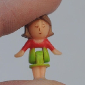 Vintage Polly Pocket - Pixie in Her Locket Necklace - Bluebird Era ...