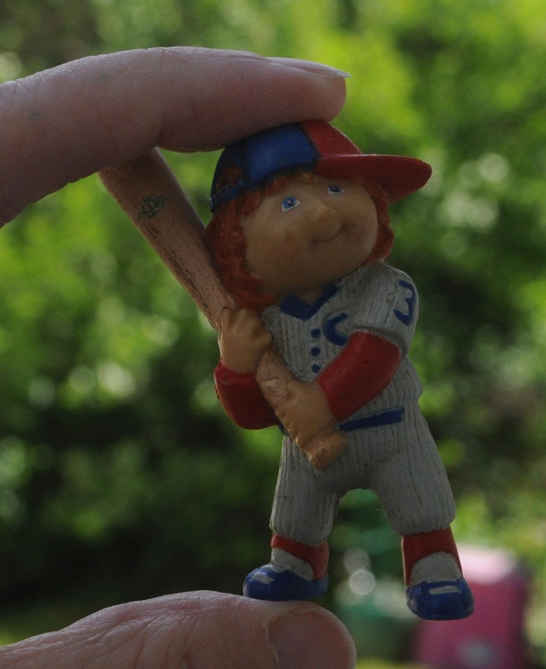 Vintage 1980s Cabbage Patch Kid Figurine - Cute / Kawaii - Redhead Boy ...