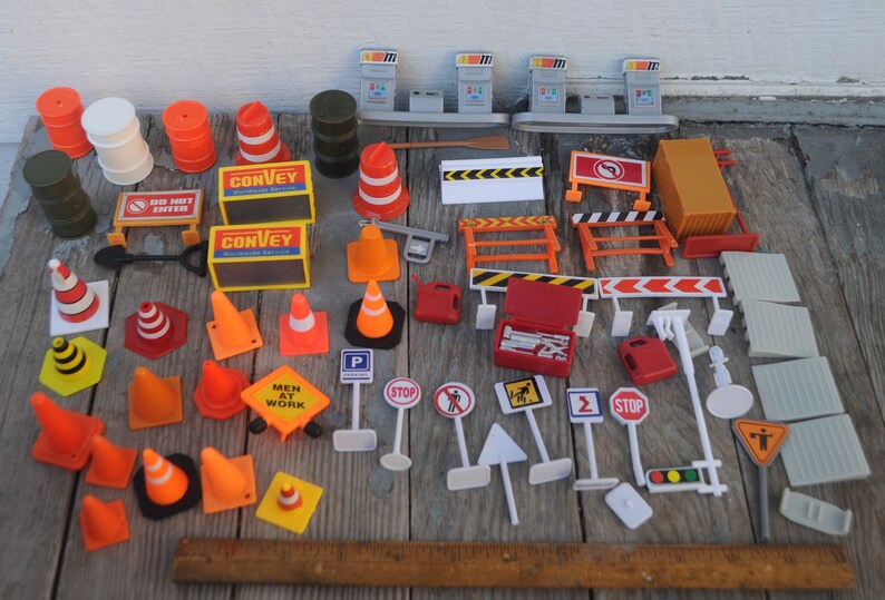 Miniature Road & Traffic Signs for Model Train Model Car - Etsy