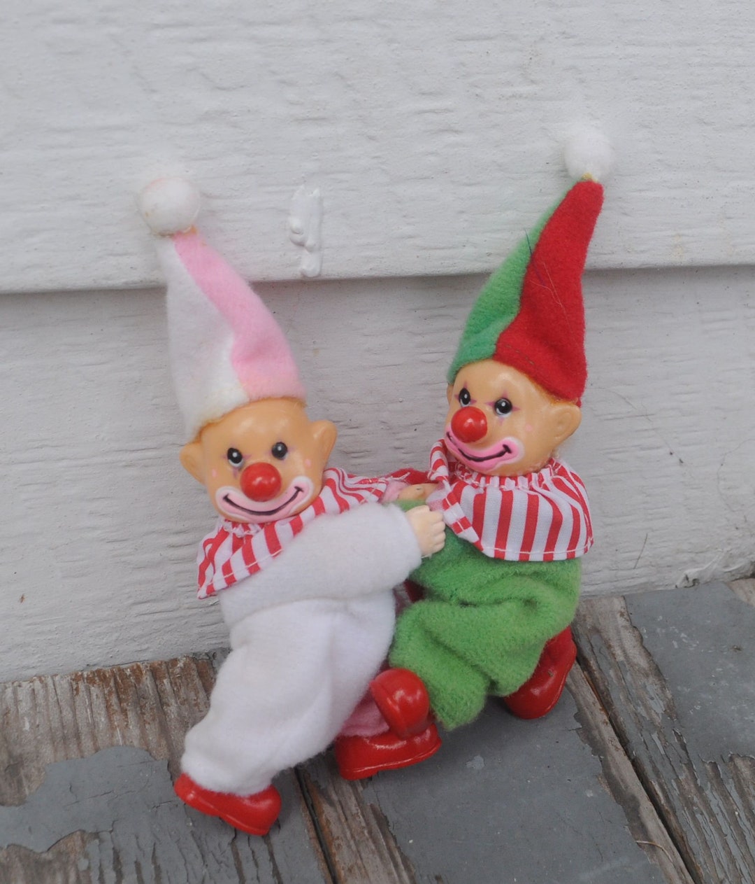 Super Cute Vintage 1980s Clown Pencil Huggers - Clip-on Circus Clowns ...