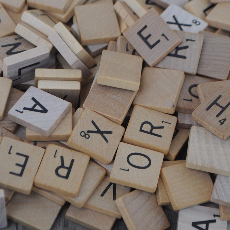Giant Scrabble Tiles - Etsy
