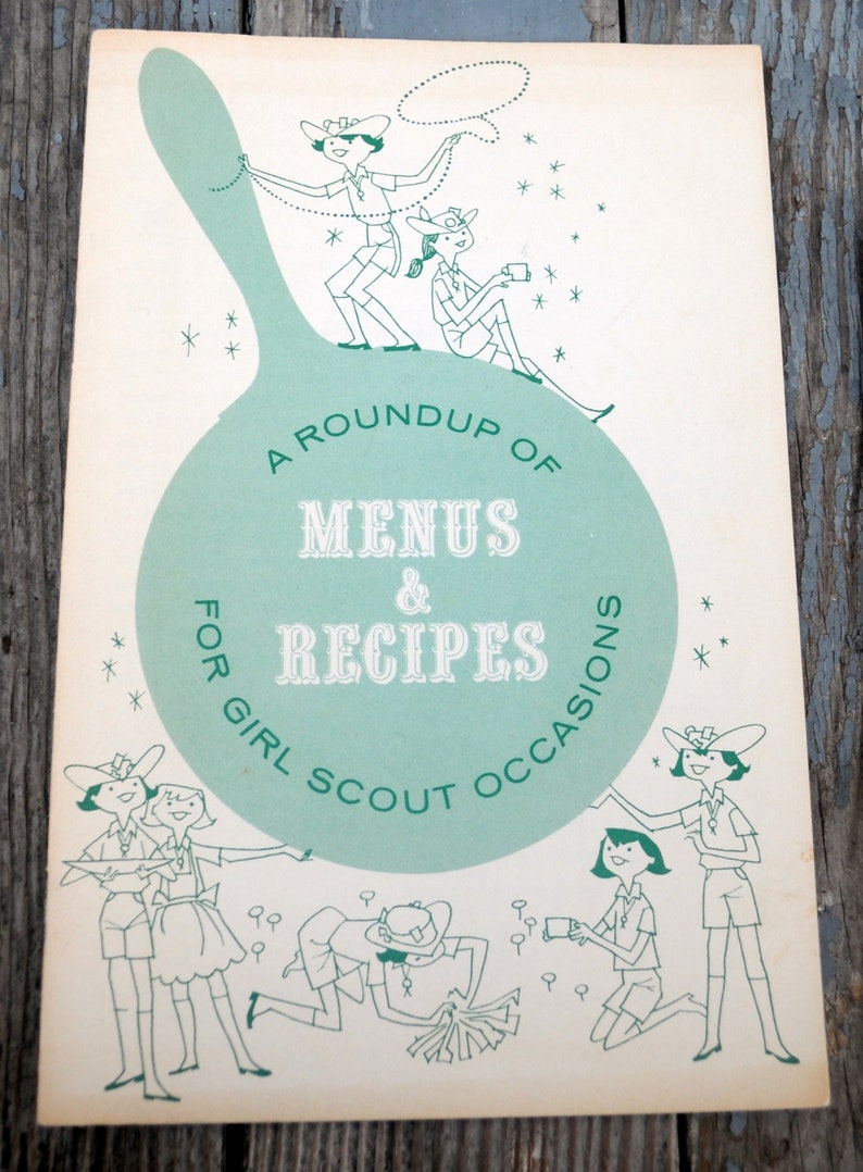 Vintage 1950s Girl Scout Cookbook Campbell's Soup - Etsy