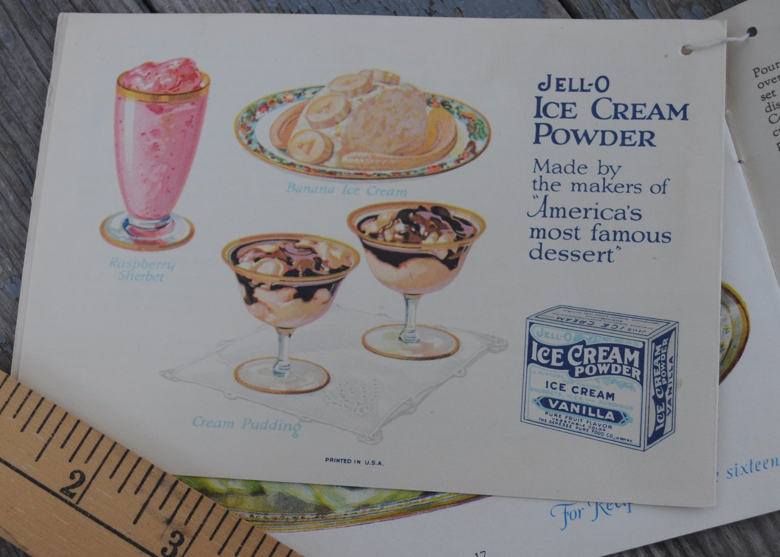 Vintage 1925 Untitled Jell-O Booklet Cookbook Recipe Book | Etsy