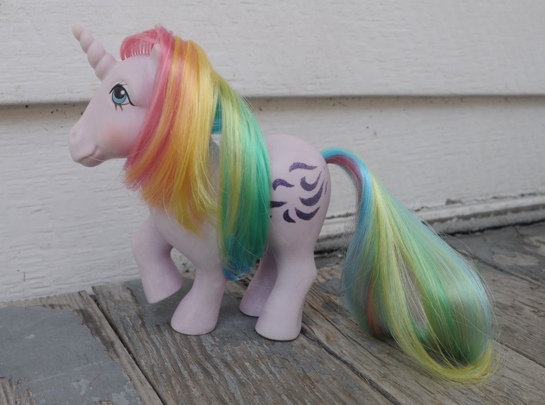 True Vintage 1980s Gen 1 My Little Pony Windy G1 Hasbro Unicorn Cute ...
