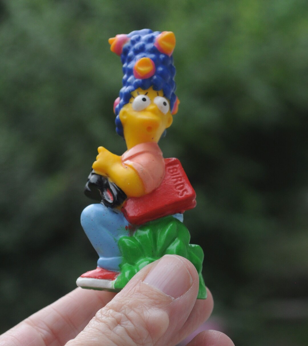 Vintage 1990s Marge Simpson Pencil Topper - Cute / Kawaii Desktop Buddy ...