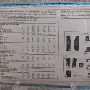 Simplicity 8437 Jiffy Girls' or Tweens' Sportswear / Loungewear Size 9/ ...