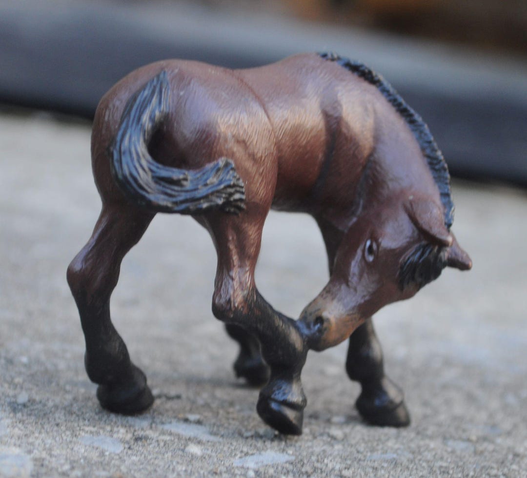 Papo #51114 Lusitanian Foal - Realistic Miniature for Diorama, Model ...