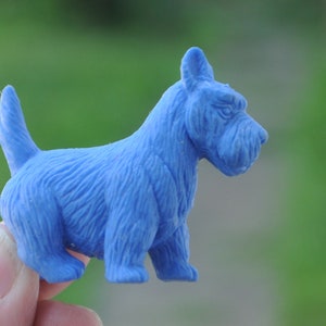 Vintage 1980s RUSS Dog Erasers / Vinyl / Rubber Figurines - Dollhouse ...
