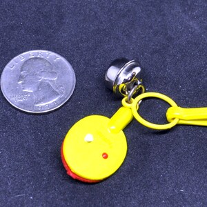 1980s Bell Charm - Ping Pong / Table Tennis - Jewelry - Charm Necklace ...
