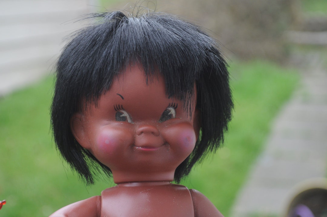 Vintage 1970s / 1980s REGAL of Canada Toddler Doll - First Nations ...