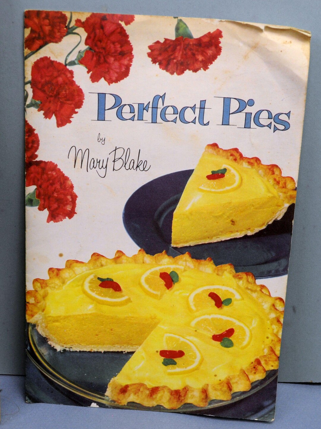 Vintage 1950s Recipe Booklet - "perfect Pies by Mary Blake" Cookbook ...