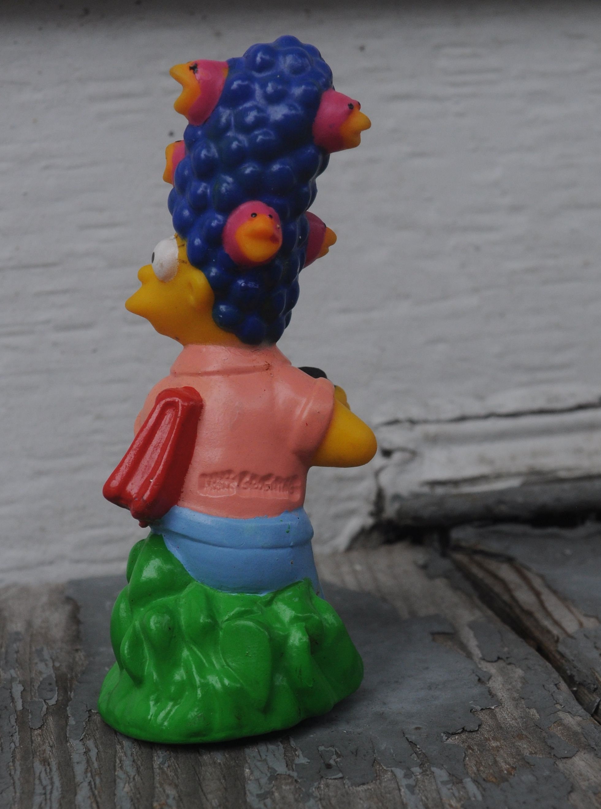 Vintage 1990s Marge Simpson Pencil Topper - Cute / Kawaii Desktop Buddy ...