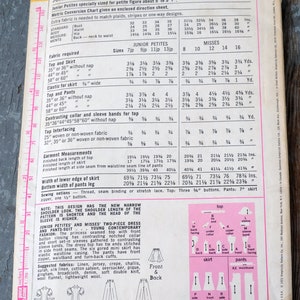 Simplicity 5472 - Vintage 1970s Pantsuit / Blouse / Bell-bottoms ...