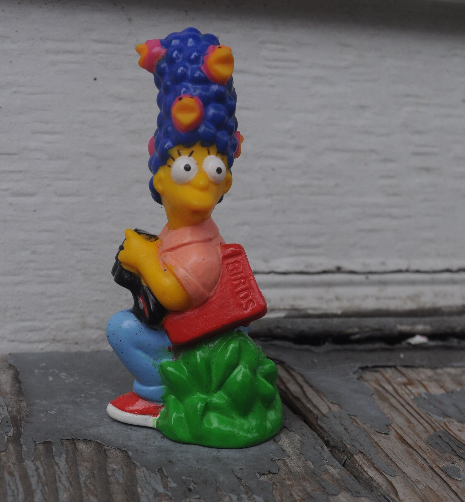 Vintage 1990s Marge Simpson Pencil Topper - Cute / Kawaii Desktop Buddy ...