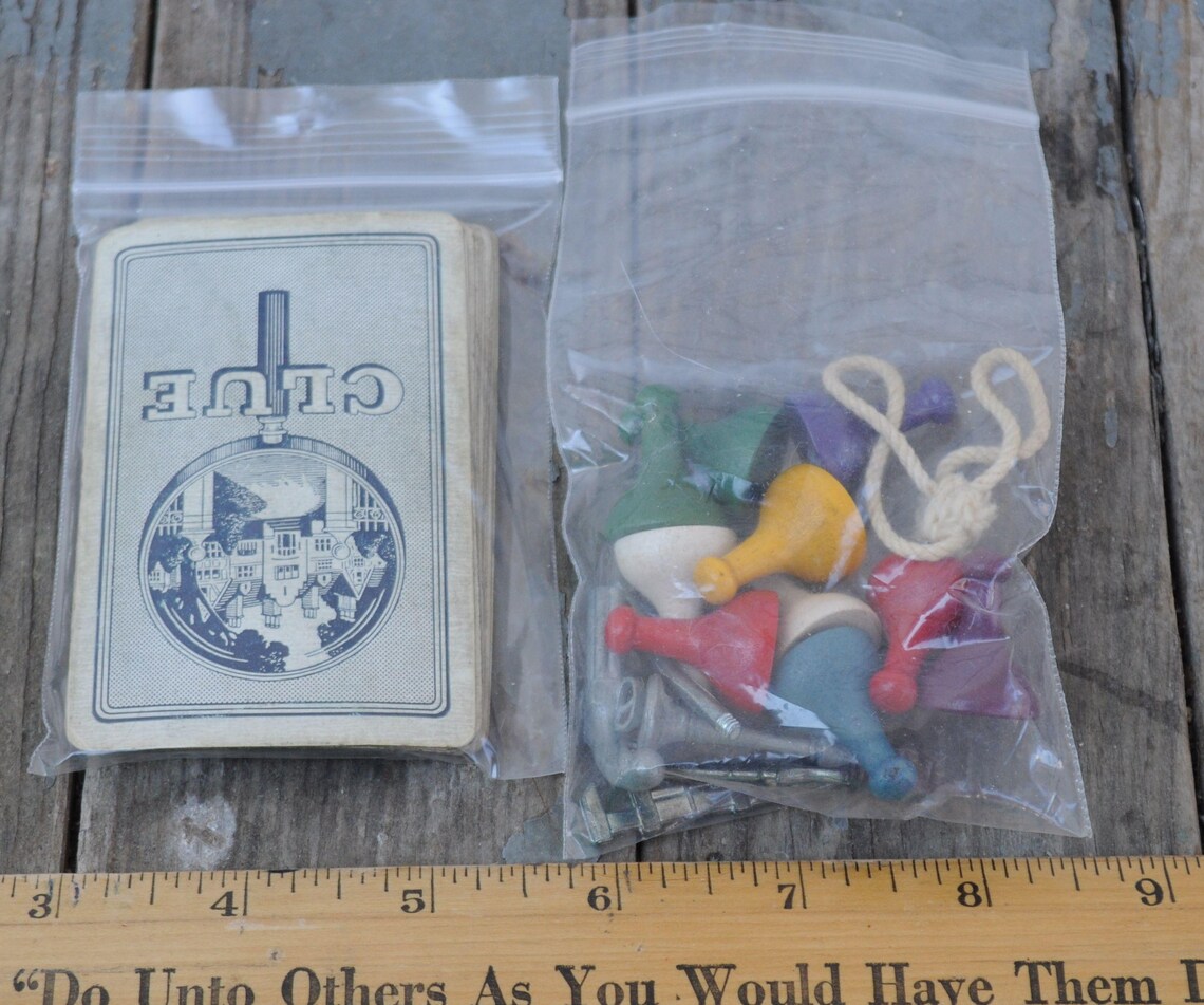 Vintage / Antique First Edition - 1940s - Clue / Cluedo - Replacements ...