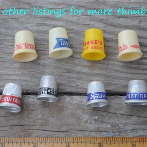 Vintage 1940s - 1950s Kewpie Tissues Advertising Thimble - Bathroom ...