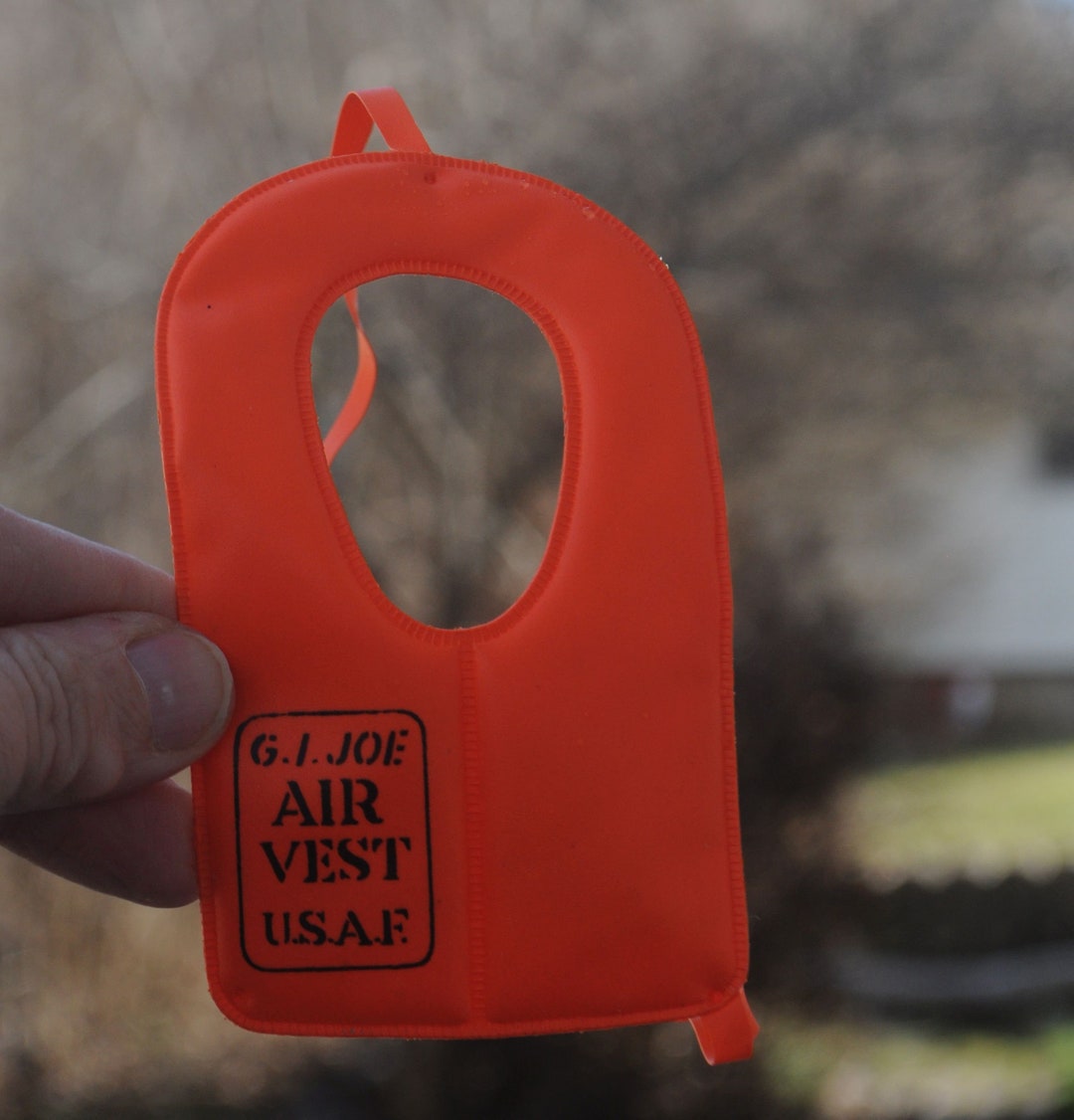 Vintage 1964 GI Joe USAF Air Vest / Life Vest - Good Condition ...