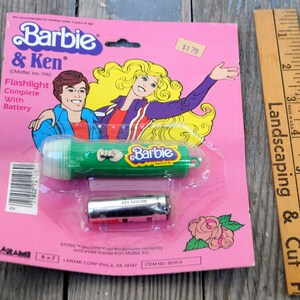 Vintage Barbie & Ken Flashlight by Larami Corp. - Extremely Rare - Mint ...