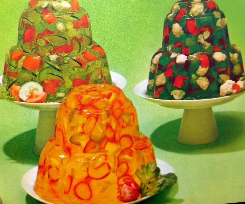 Joys Of Jell O Gelatin Dessert Recipe Book Cookbook 1960s Etsy