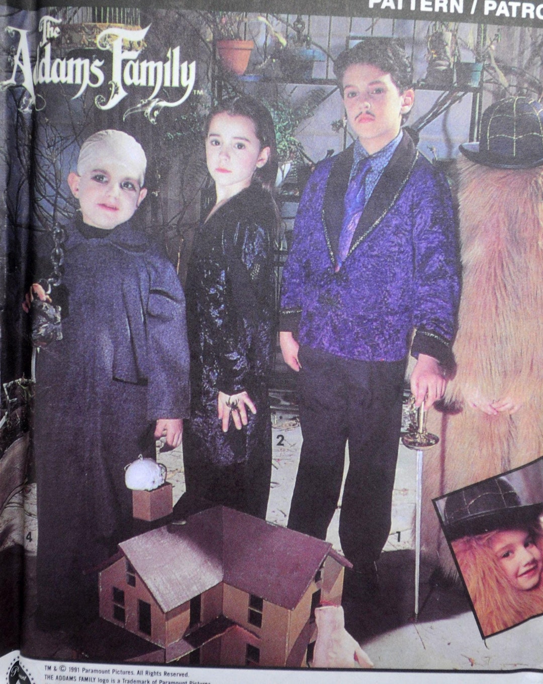 Simplicity 7991 - Vintage the Addams Family Costumes DIY - Cosplay ...