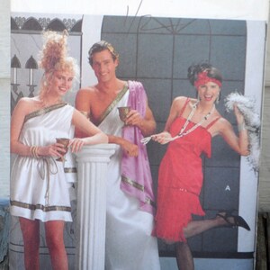 Butterick 4199 - DIY Toga, Chiton, Greek, Roman Costume - Flapper ...