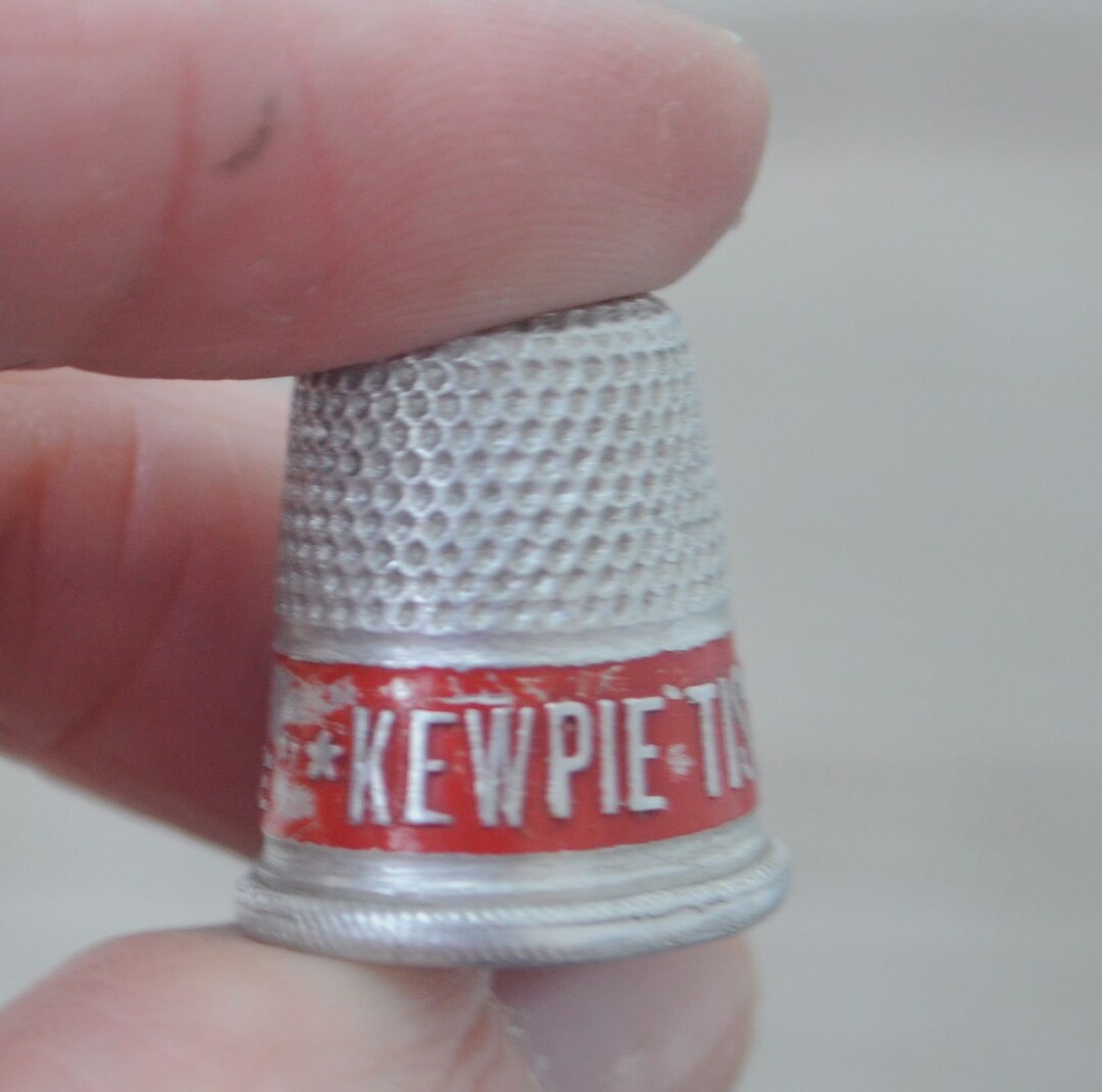 Vintage 1940s - 1950s Kewpie Tissues Advertising Thimble - Bathroom ...