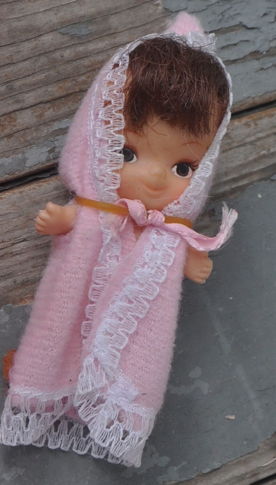 Vintage Cute / Kawaii Liddle Kiddle Clone Baby - Unmarked "baby in a ...
