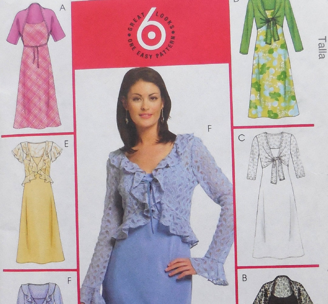 Mccall's 5096 - Easy Ladies' Dresses, Sweaters, Shrugs, Crop Sweater ...