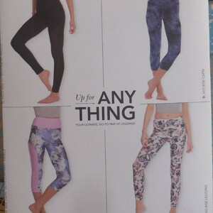 Simplicity 8212 Easy Sew Leggings, Yoga Pants, Joggers, Size XXS XXL ...