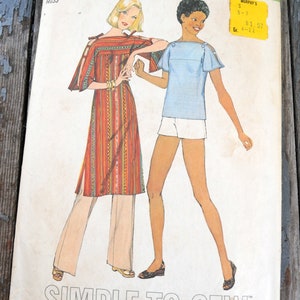 Simplicity 8071 Easy Sew Tunic Dress, Top, Slacks, Shorts DIY Summer ...