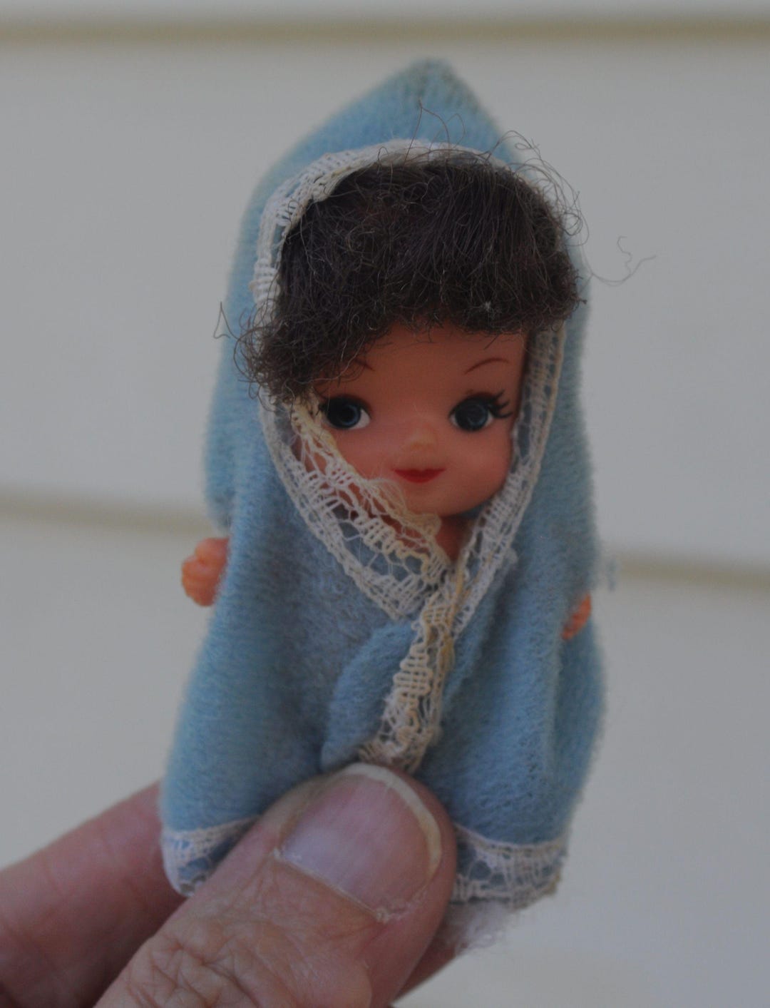 Vintage Cute / Kawaii Liddle Kiddle Clone Baby - Unmarked "baby in a ...