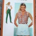 Simplicity 9552 Vintage 1980s DIY Pants, Shorts, Sleeveless Top Summer ...