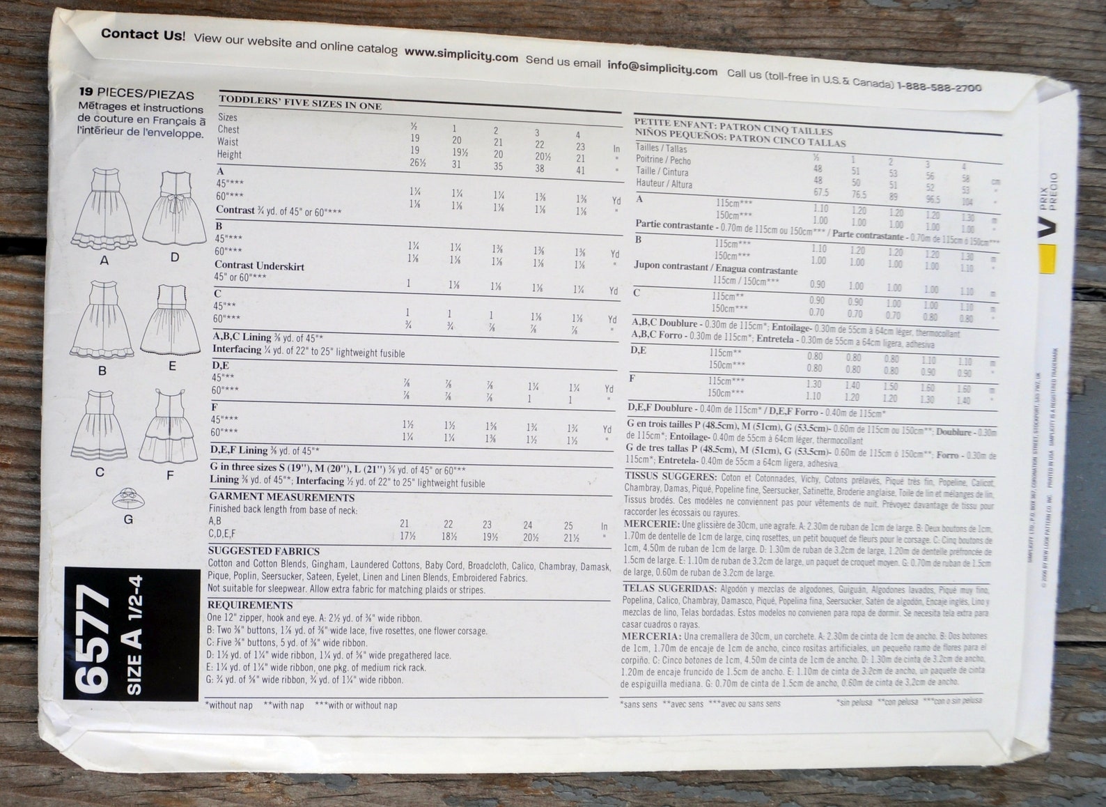 New Look 6577 Pretty DIY Toddler Party Dress / Sundress / - Etsy