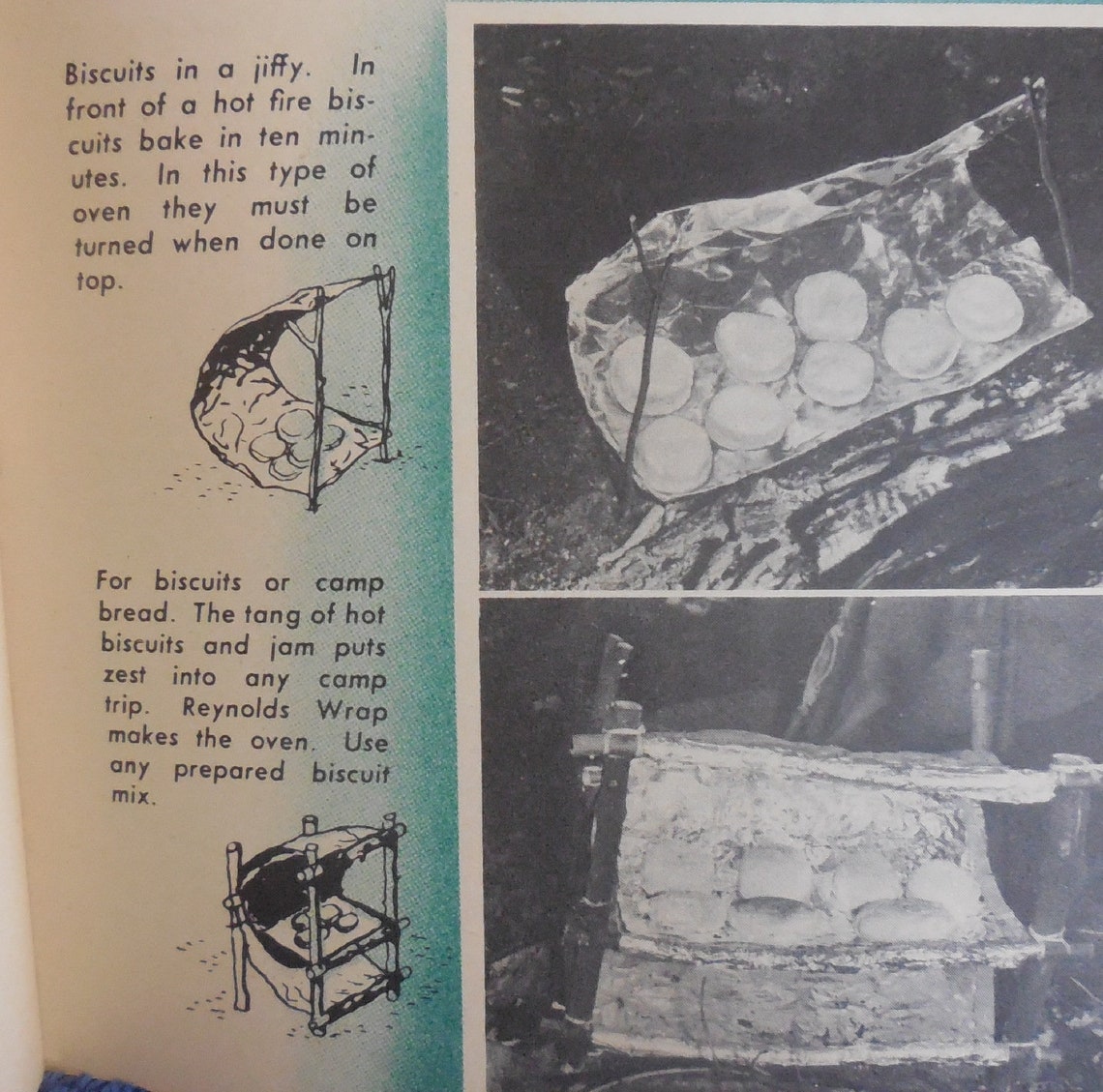 Vintage Cookbook - Outdoor Cooking With Reynolds Wrap Aluminum Foil ...