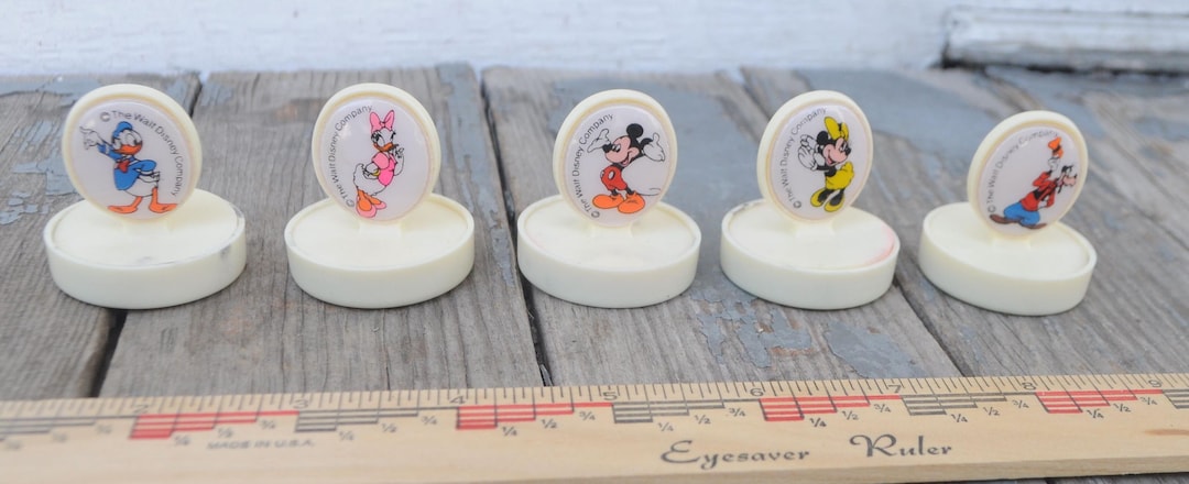 Vintage 1980s RARE Disney Stamps by STAMPOS - Donald Duck, Daisy Duck ...