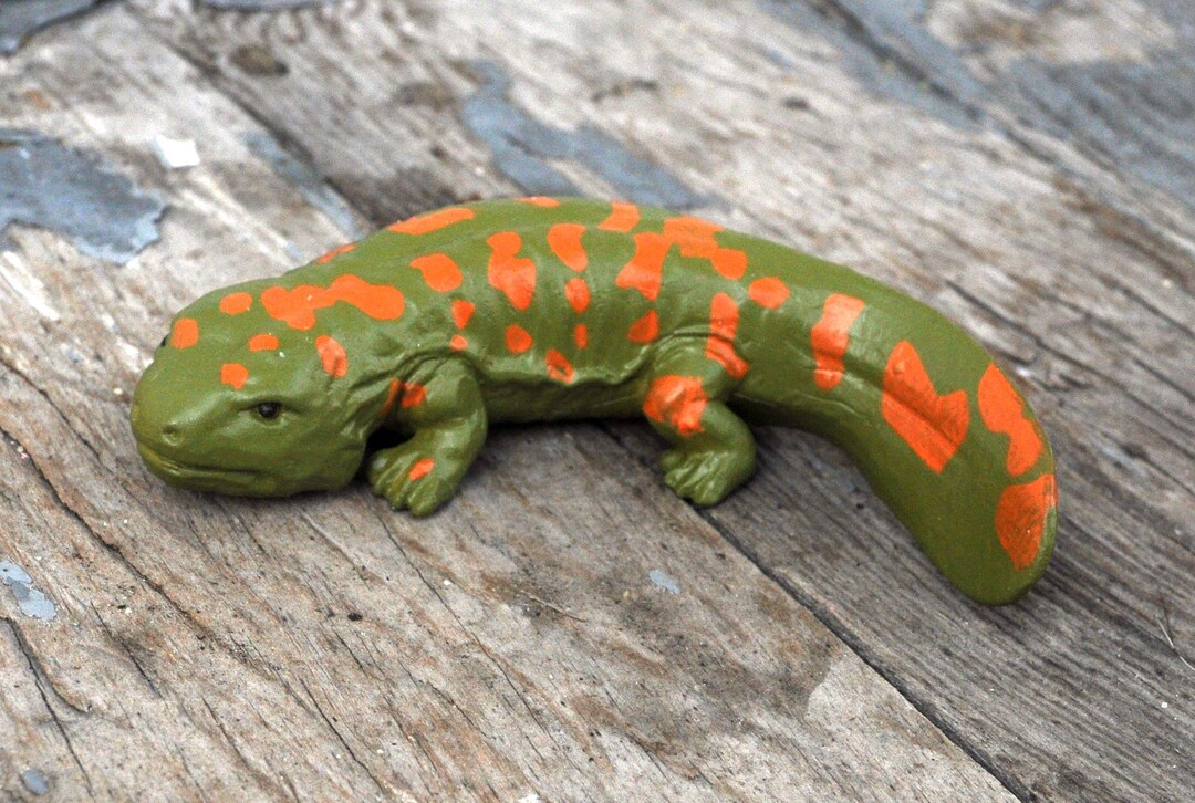 K & M Wild Republic - Hellbender Giant Salamander - for Dollhouse ...