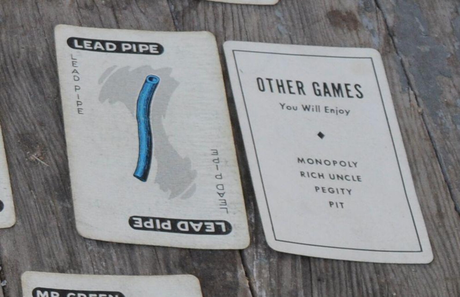 Vintage / Antique First Edition - 1940s - Clue / Cluedo - Replacements ...