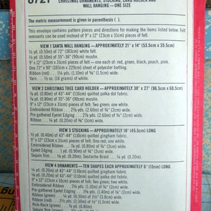 Simplicity 8721 Beautiful DIY Vintage Christmas Decorations - Etsy