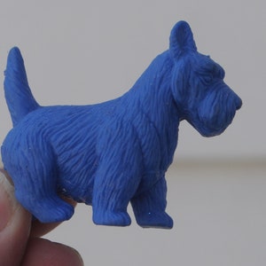Vintage 1980s RUSS Dog Erasers / Vinyl / Rubber Figurines - Dollhouse ...