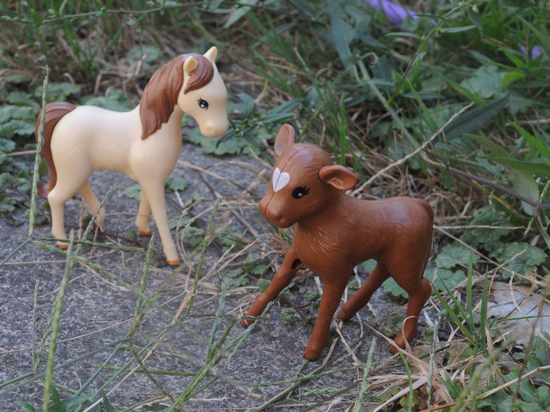 Fashion Doll Model Colts & Calves - Farm / Barnyard - Sweet Orchard ...