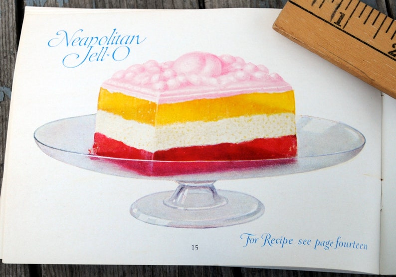 Vintage 1925 Untitled Jell-o Booklet Cookbook Recipe Book - Etsy