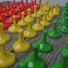 HUGE LOT of Colorful Plastic Game Pieces - Replacements, Altered Art ...