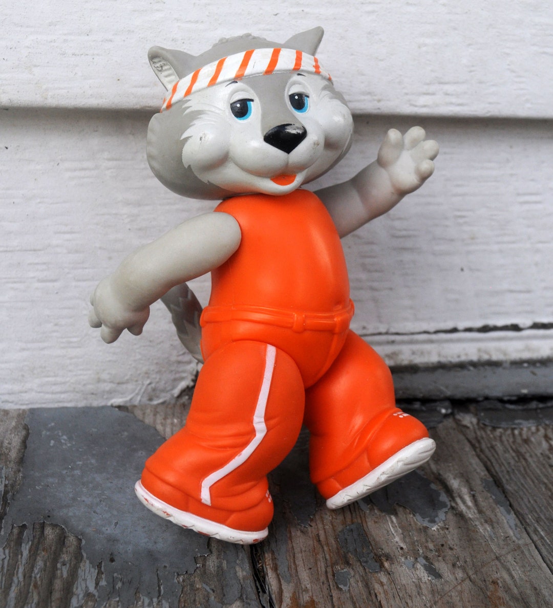 Vintage 1980s Get Along Gang Zipper the Cat - by TOMY - Figure / Doll ...