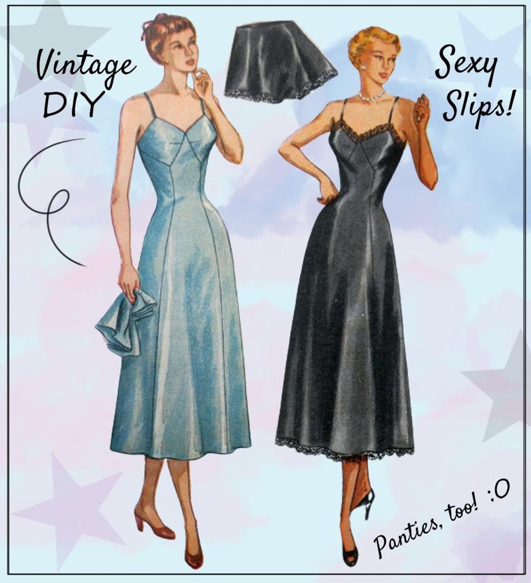 Simplicity 2692 - Sexy Slips & Underwear - Negligee, Tap Shorts ...