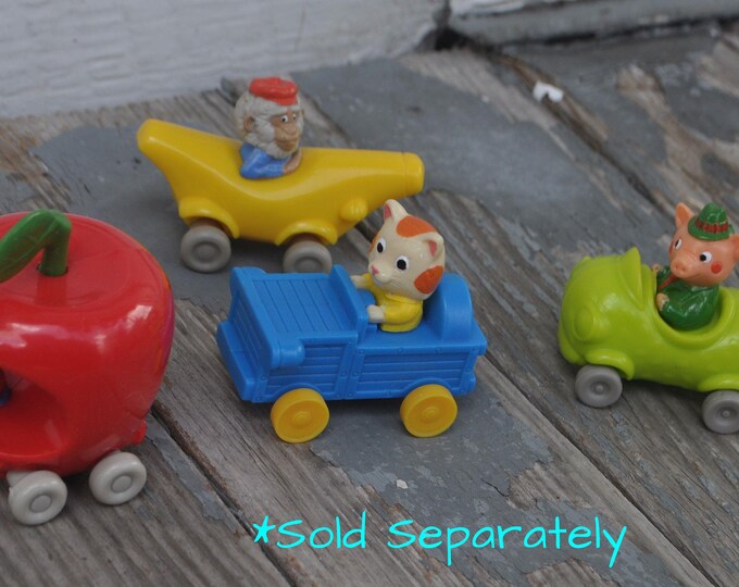 Busy World of Richard Scarry - Toy Cars - Lowly Worm, Frumble Pig ...