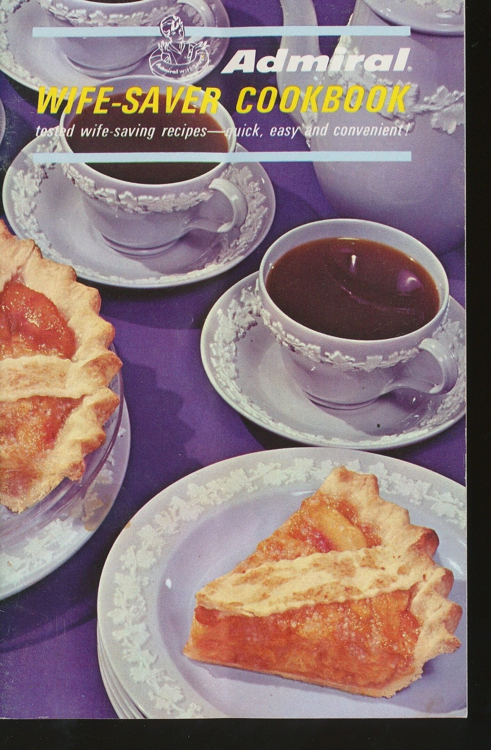 Vintage 1960s Admiral "wife-saver" Cookbook - Retro Stoves, Appliances ...