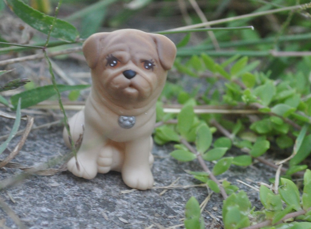 Vintage 1990s Littlest Pet Shop - Pug Puppy - Pal Around Pups - Splash ...