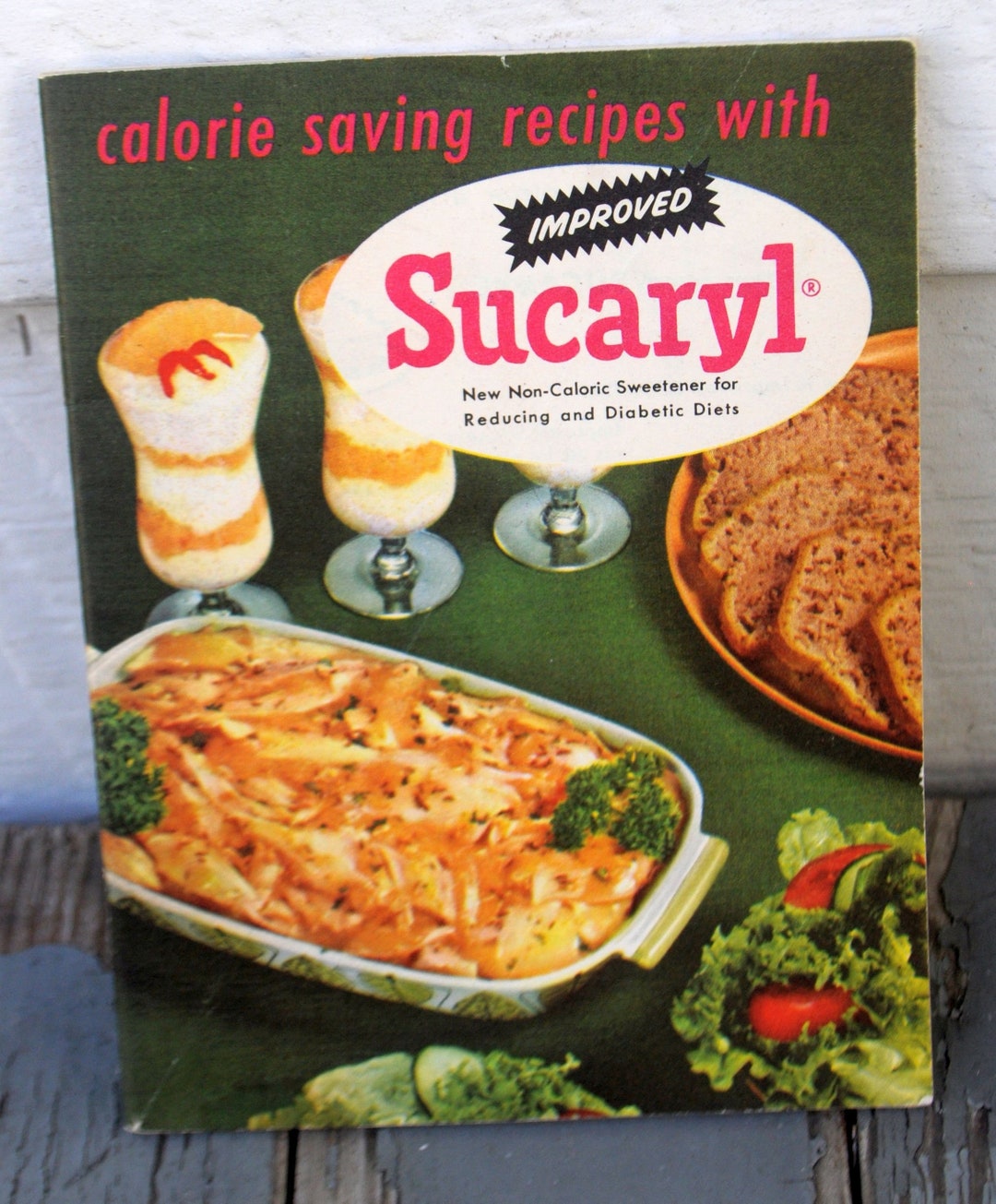 Vintage 1950s Sucaryl Cookbook / Recipe Booklet - Low Calorie Cooking ...