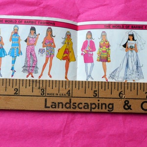 Vintage 1967 World of Barbie Fashions Ephemera Barbie Outfit ...